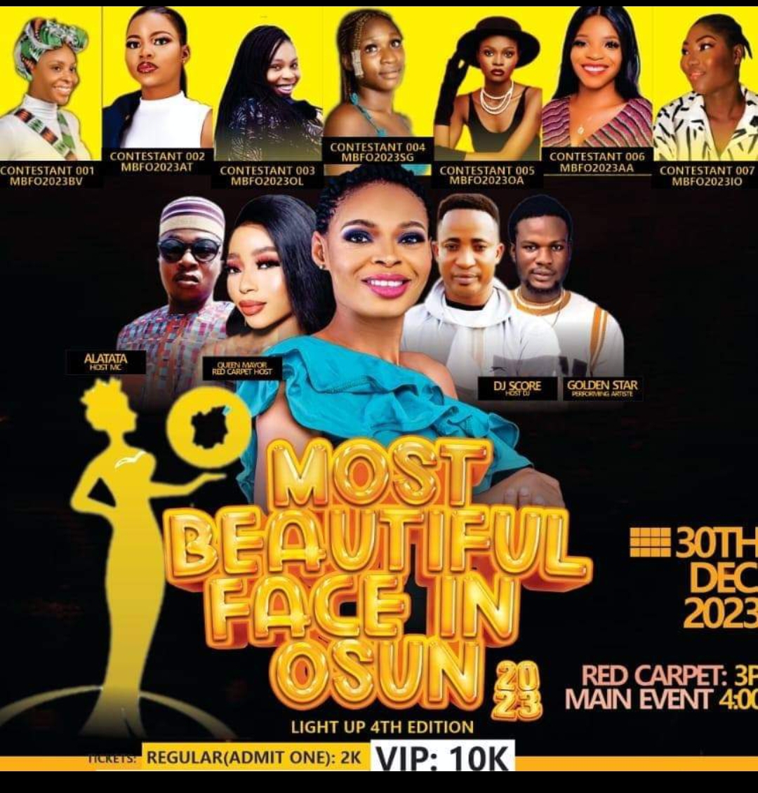 MOST BEAUTIFUL FACE In Osun 2023 Is Here Today, December 30, 2023 ...
