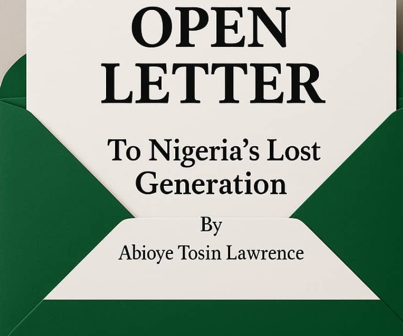 NIGERIA'S LOST GENERATION: A Letter To The Children Of Fire By ABIOYE ...